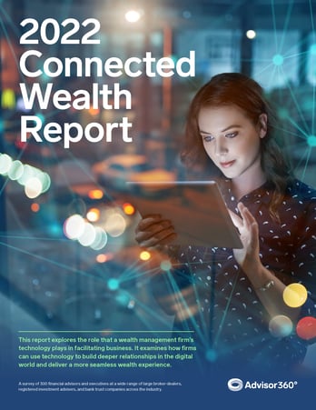 Connected Wealth Data Hub | Advisor360°