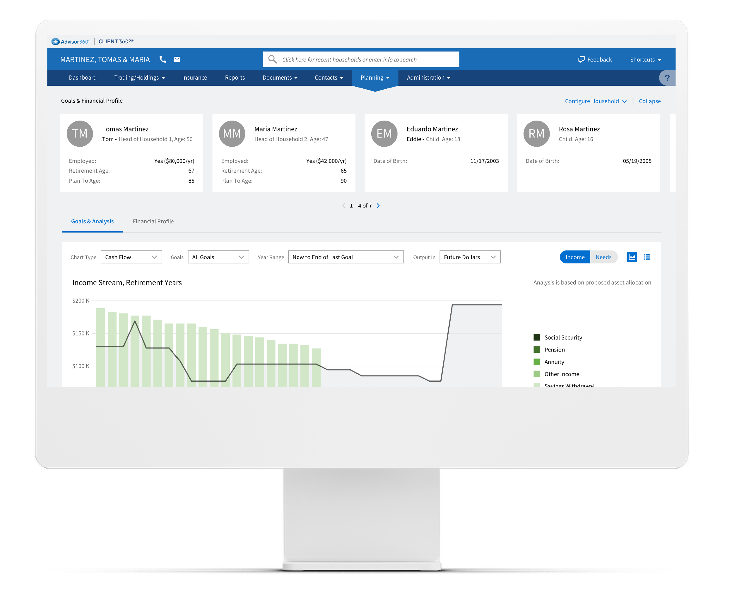 Seven-step financial planning process Step 7 | Advisor360°