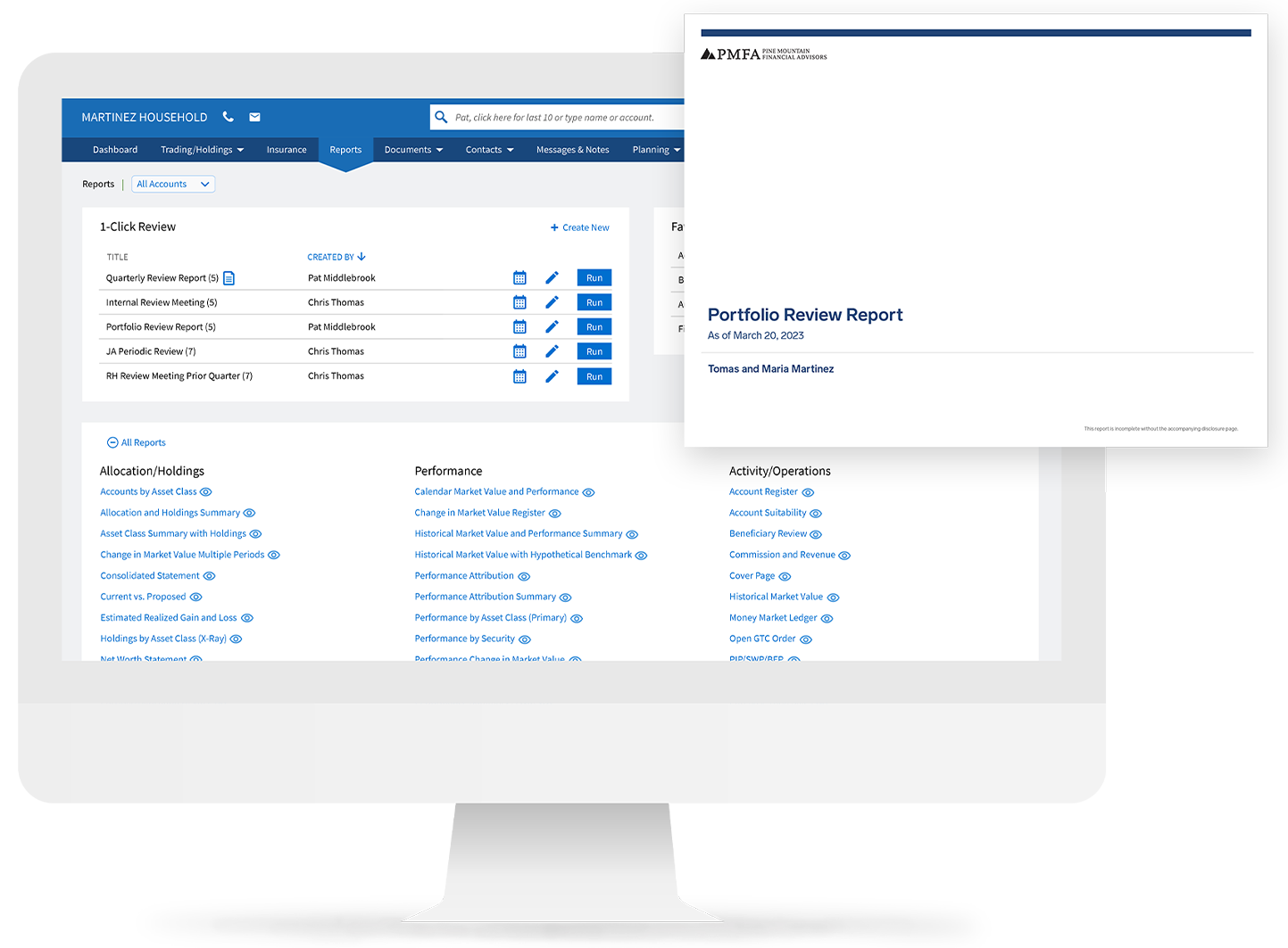 Problem-solving solutions | Advisor360°